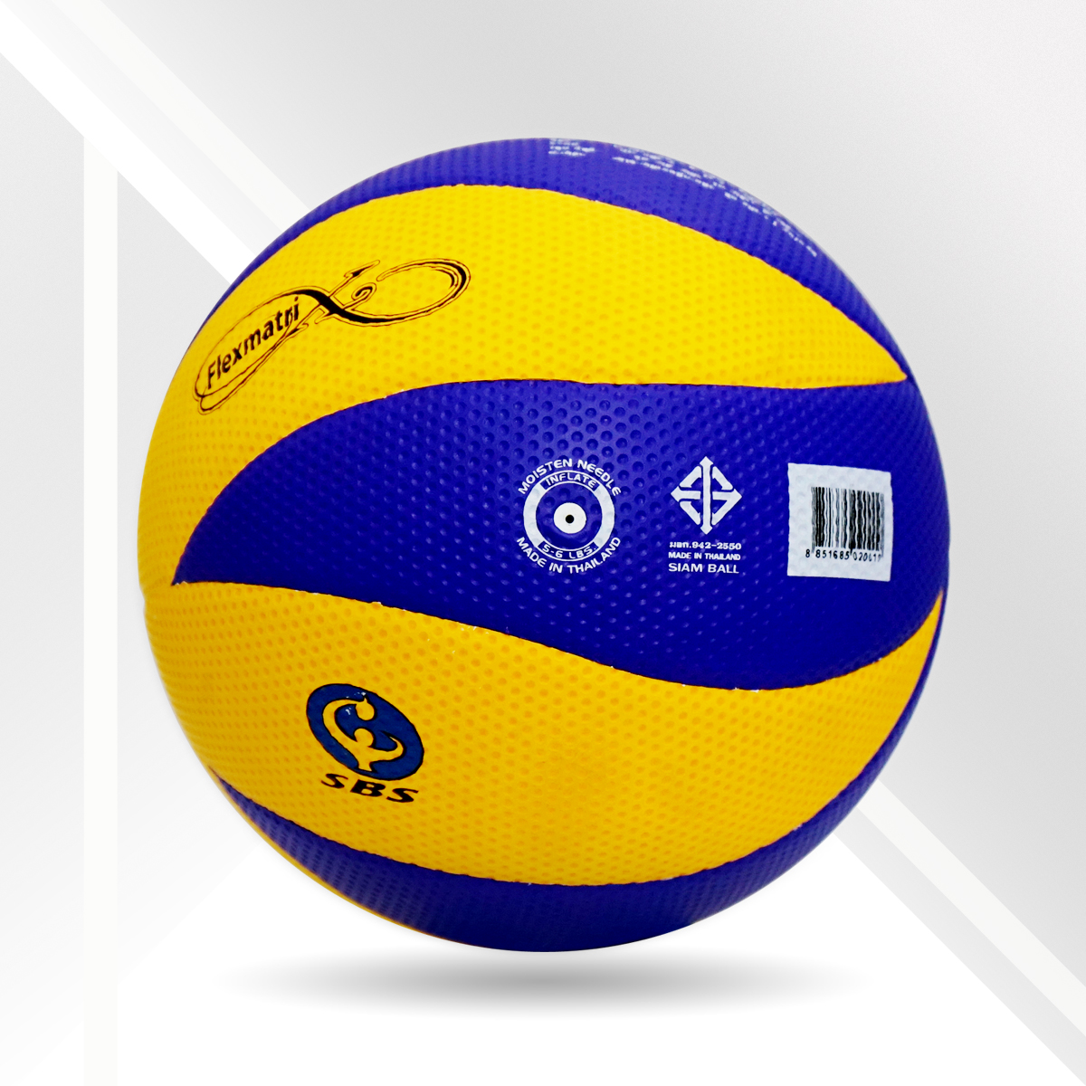 วอลเลย์บอล หนัง PU Microfiber ผิวกอล์ฟ 10 แผ่น #5 รุ่น Flex Matrix PU ...