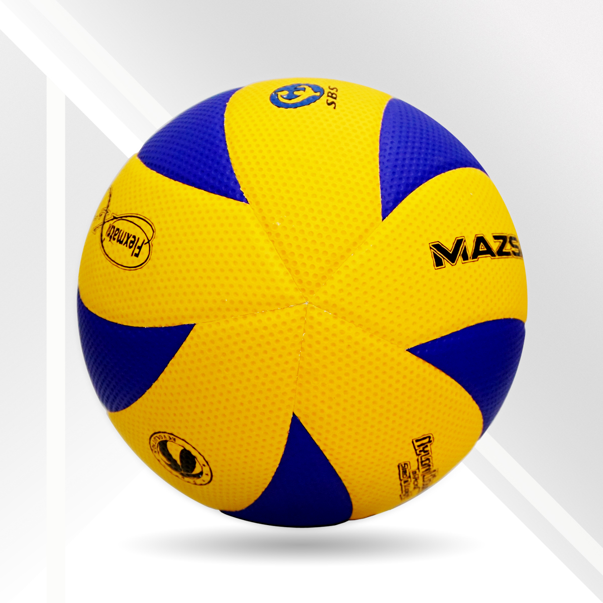 วอลเลย์บอล หนัง PU Microfiber ผิวกอล์ฟ 10 แผ่น #5 รุ่น Flex Matrix PU ...